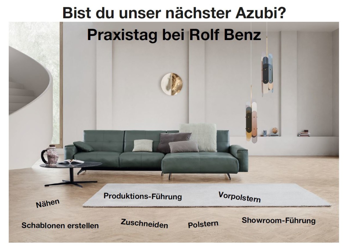 News – Rolf Benz AG & Co. KG, Nagold – Ausbildung / Praktikum